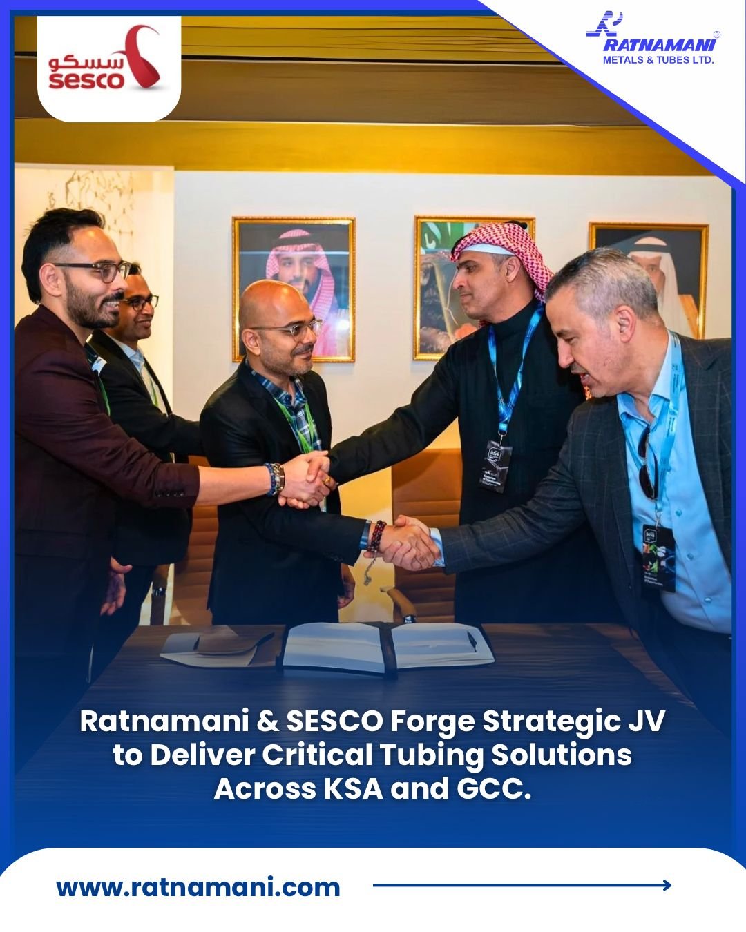 Ratnamani & SESCO Unite for Saudi Tubing Hub 4