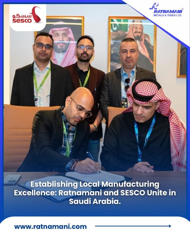 Ratnamani & SESCO Unite for Saudi Tubing Hub 4