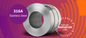 Aperam Launches New 316A Stainless Steel Grade as Cheaper