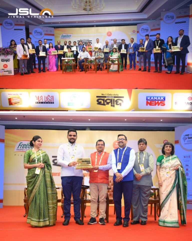 Jindal Stainless’ community push wins Platinum CSR title